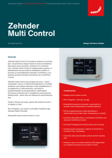 Download ComfoSystems | Zehnder Group Italia SRL